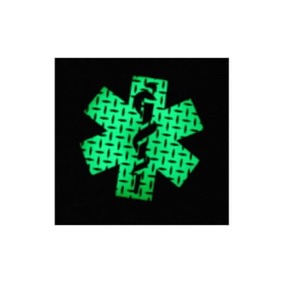 AWOGS Star of Life-Glow/Reflective with treadplate | Fire & Safety