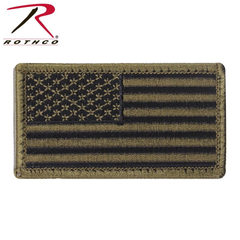 Rothco American Flag Patch - Hook Back | Fire & Safety